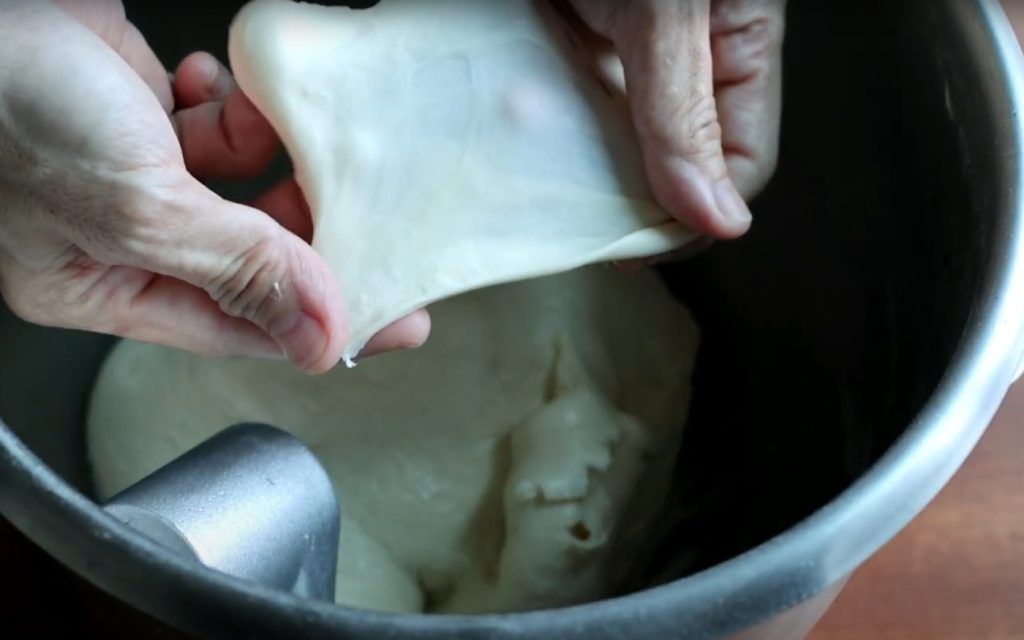 Window Pane Test for Sourdough: Stretching Success