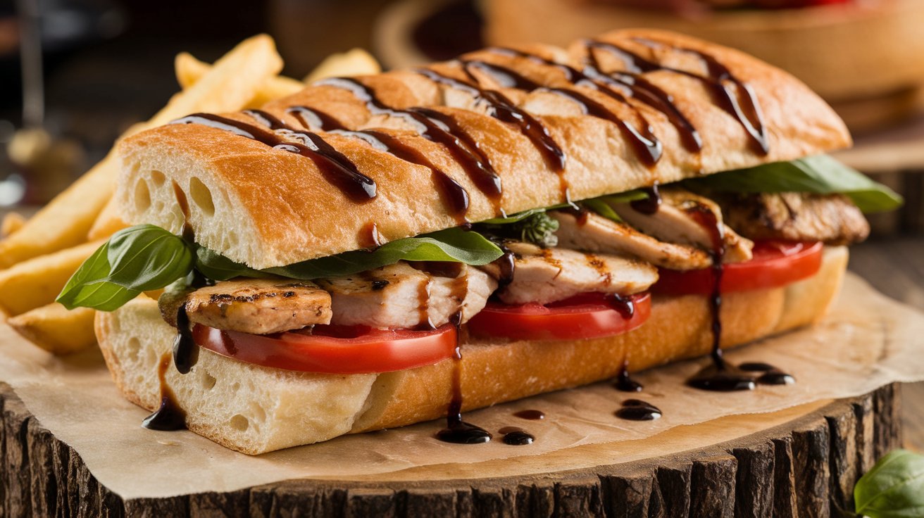 Focaccia Bread Chicken Sandwich: A Flavorful Fusion