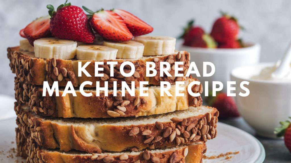 Keto Bread Machine Recipes: Fluffy, Low-Carb Goodness