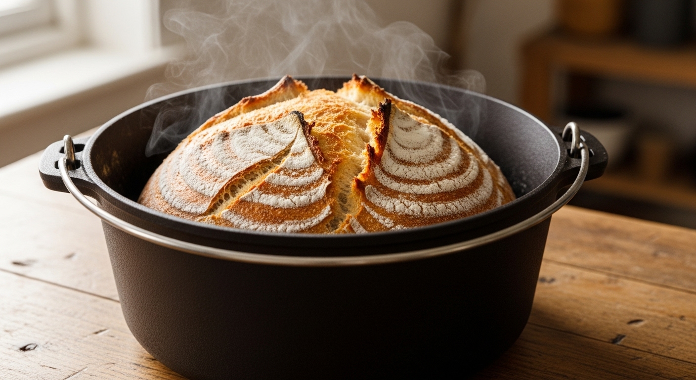 High Hydration Sourdough Recipe for Open Crumb Bread